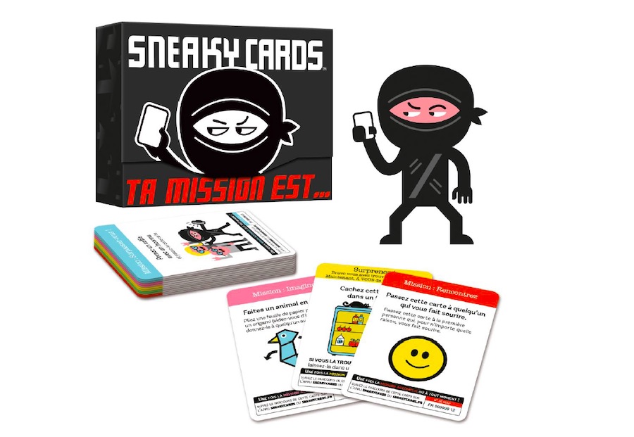 Sneaky Cards, le jeu phénomène aux Etats-Unis débarque en France ...